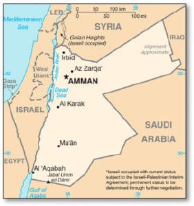 Jordan - Topographic Map Data & Satellite Imagery - Home - Aerial ...