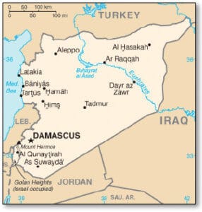 Syria - Topographic Map Data & Satellite Imagery - Home - Aerial ...